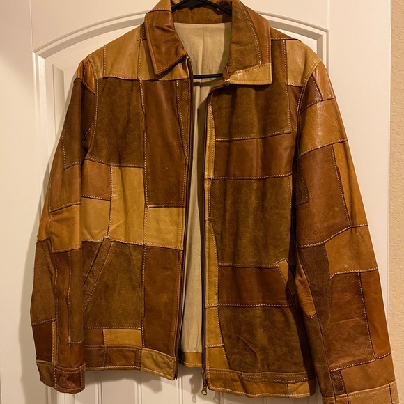 Jackets & Coats | Leathersuede Italian Jacket | Poshmark